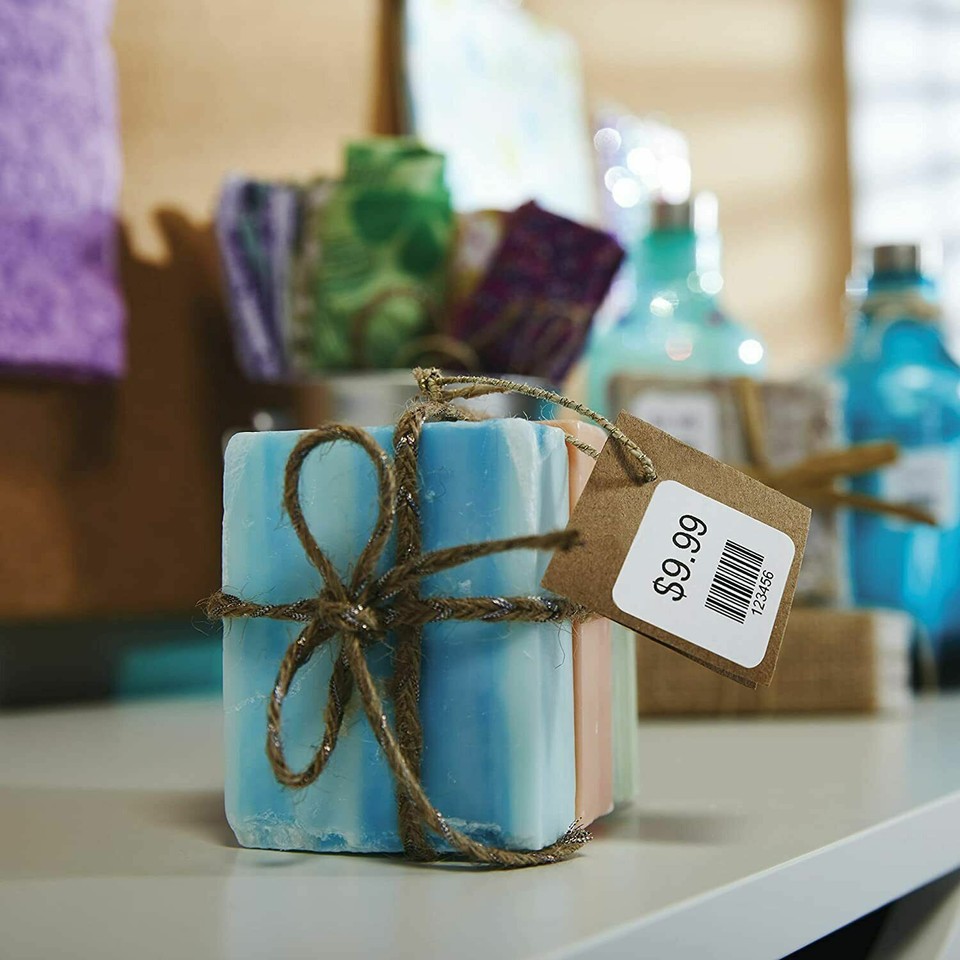 16Rolls Square Thermal Paper 750 Labels 1" x 1" for Dymo 30332 ...