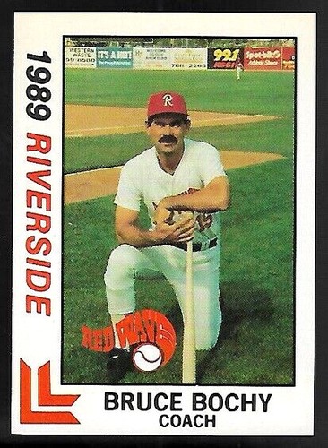 1989 Best Cards Bruce Bochy Coach From Riverside Red Wave Set | eBay