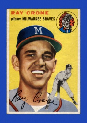1954 Topps Set-Break #206 Ray Crone VG-VGEX *GMCARDS* | eBay
