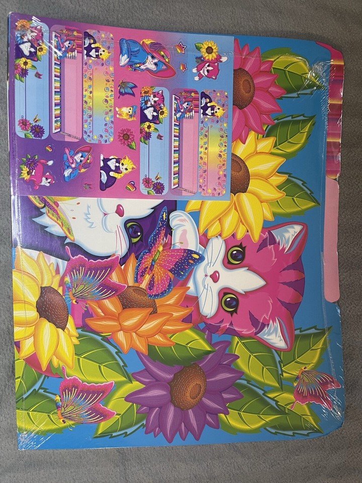 Sealed Vintage Lisa Frank Miss Furonica File Brights Folder Cats ...