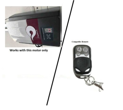 Aftermarket Remote Control Suits JAYTECH 1200 V4 Garage Door Motor ...