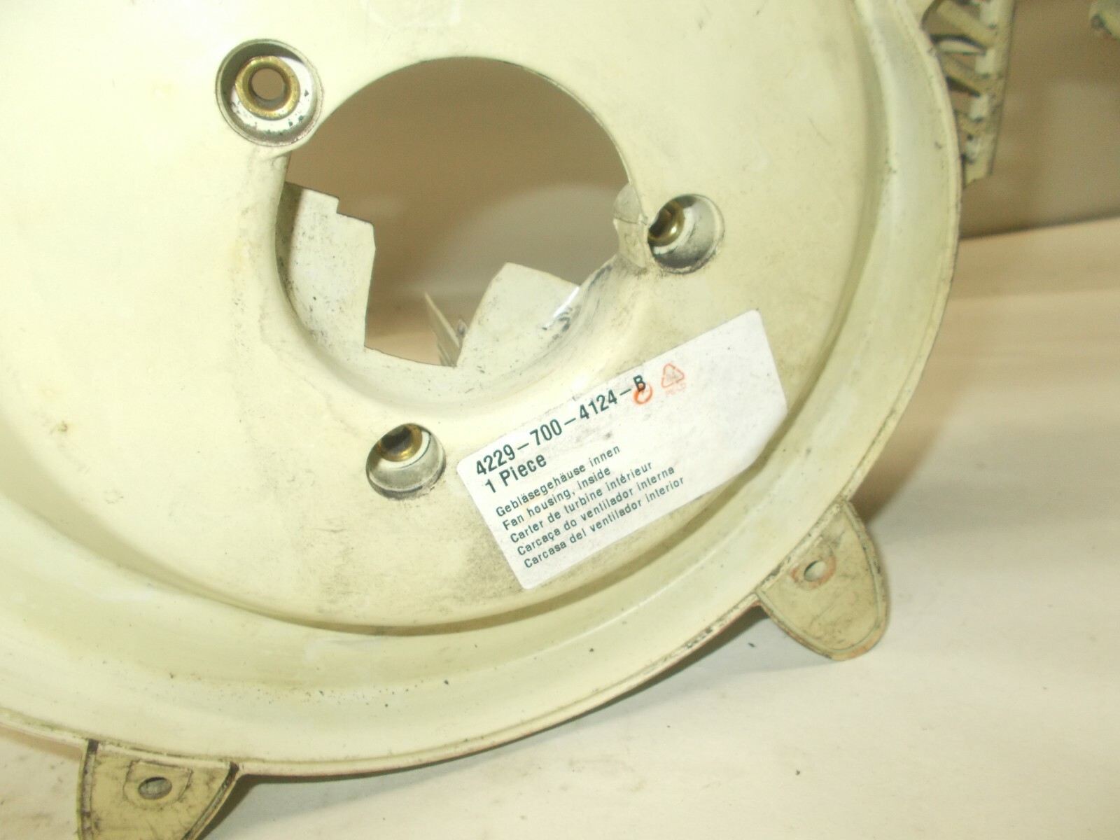 Stihl Fan Housing Fuel Tank NOS OEM 4229-701-0604 700-4124#TM9-SE1C | eBay