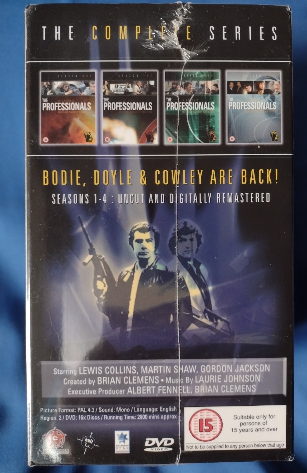 The Professionals - Series 1 To 4 (Box Set) (DVD, 2006) for sale online ...