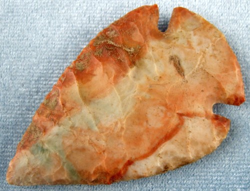 Fine Old Authentic Ohio Flintridge Flint Dovetail with COA Arrowheads ...