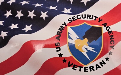Army Security Agency Decal, Sticker ASA | eBay