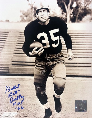 Bullet Bill Dudley signed Pittsburgh Steelers NFL 8x10 Photo HOF '66 ...