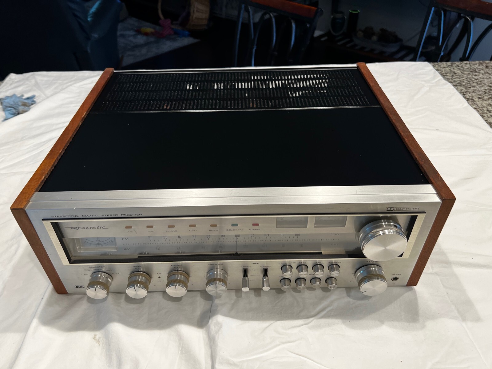 Vintage 1970's Realistic STA-2000D AM/FM Stereo Receiver~ 75WPC @ 8Ω ...