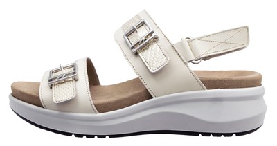 Fluchos Yagon Sandals For Woman Soles Removable Beige Leather F1650 | eBay