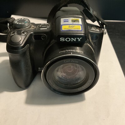 Sony Cyber-shot DSC-H50 9.1MP Digital Camera - Black 27242728981| eBay