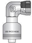 Ryco T2070-0612 JIC Female 90 Degree Forged Bend Hydraulic Coupling | eBay