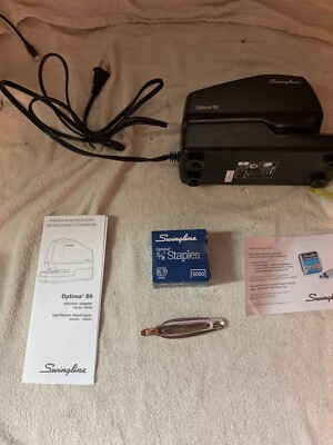 Swingline Electric Stapler 50 Sheet Capacity Jam Free 5000 High ...