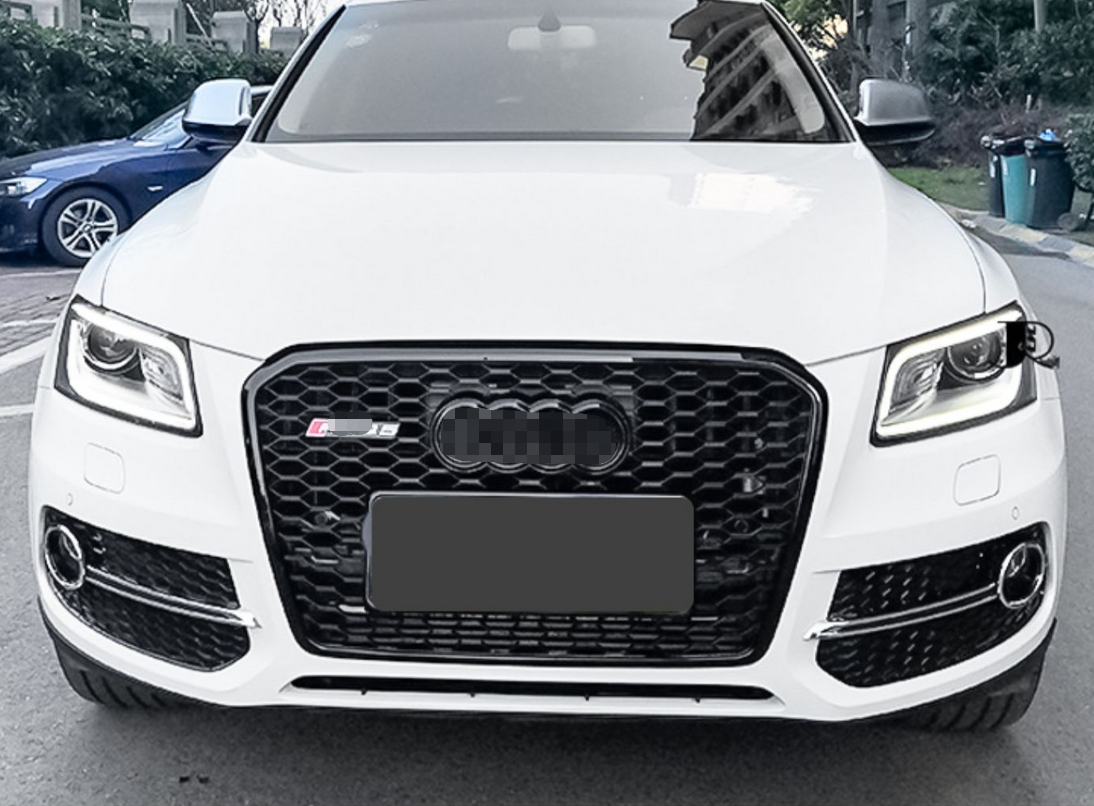 For 2013 2014 2015-2017 Audi Q5 RS SQ5 Front bumper Upper Honeycomb ...