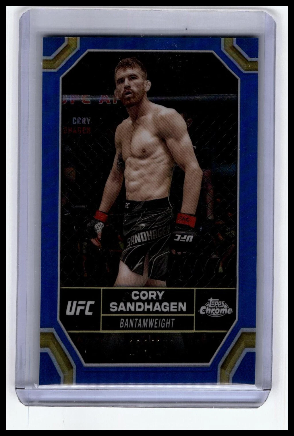 UFC CORY SANDHAGEN 2024 TOPPS CHROME BLUE /150 | eBay