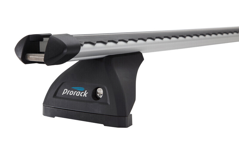 Prorack Silver 2 Bar Heavy Duty Through Bar kit to suit Holden Rodeo RA ...