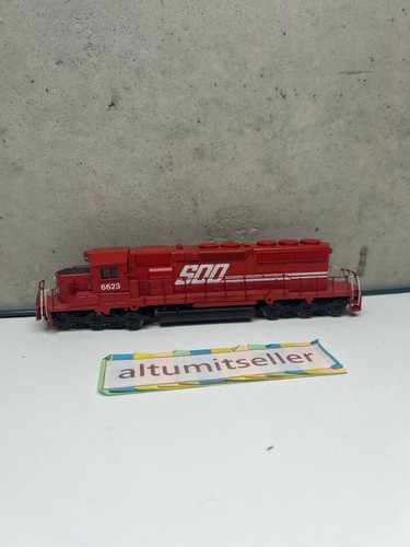 Athearn HO Soo Line SD40-2 SOO 6623 Locomotive Red AS SHOWN TESTED FAST ...