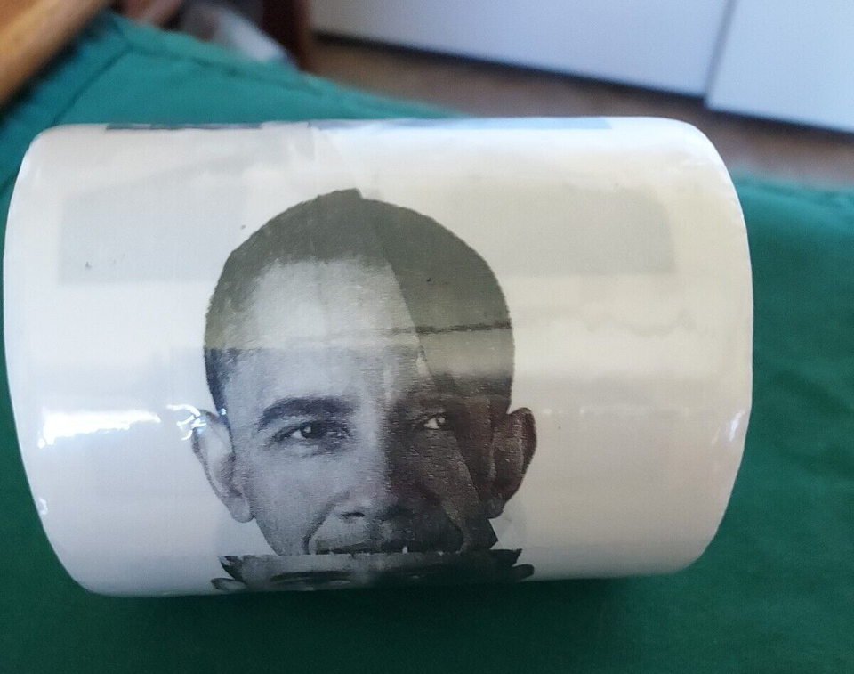 Barack Obama Novelty Toilet Paper President Practical Joke Humor Prank ...