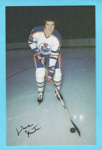 1979 Oilers Postcards Dave Hunter Edmonton Oilers! GEM MINT! | eBay