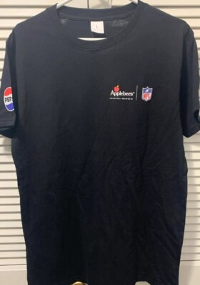 Applebees Logo T-shirt NFL Pepsi Promotional PICK SIX XXL | eBay