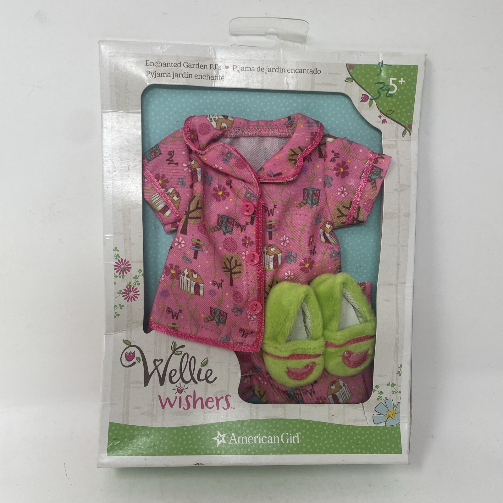 American Girl Wellie Wishers Enchanted Garden PJs Pajamas Retired for ...