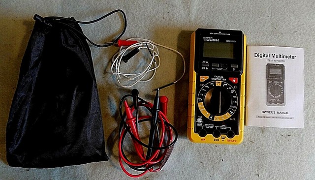 HYPER Tough Cat III 300v Professional Digital Multimeter 10709WDI ...