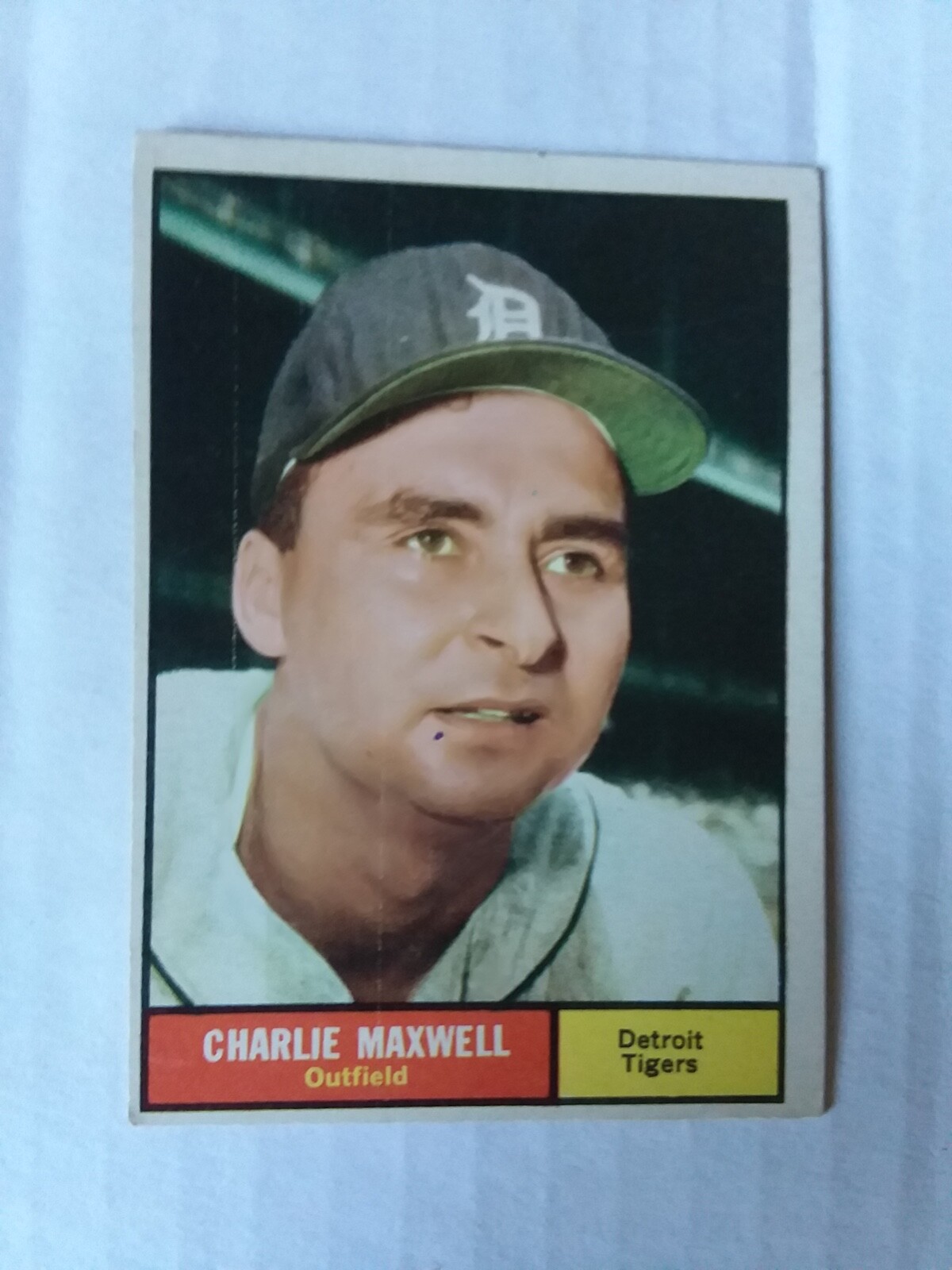 1961 Topps Charlie Maxwell #37 Vg-Ex | eBay