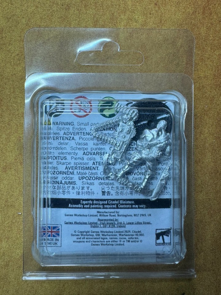 Warhammer 40k Astra Militarum Sergeant Harker - Metal OOP - Brand New ...