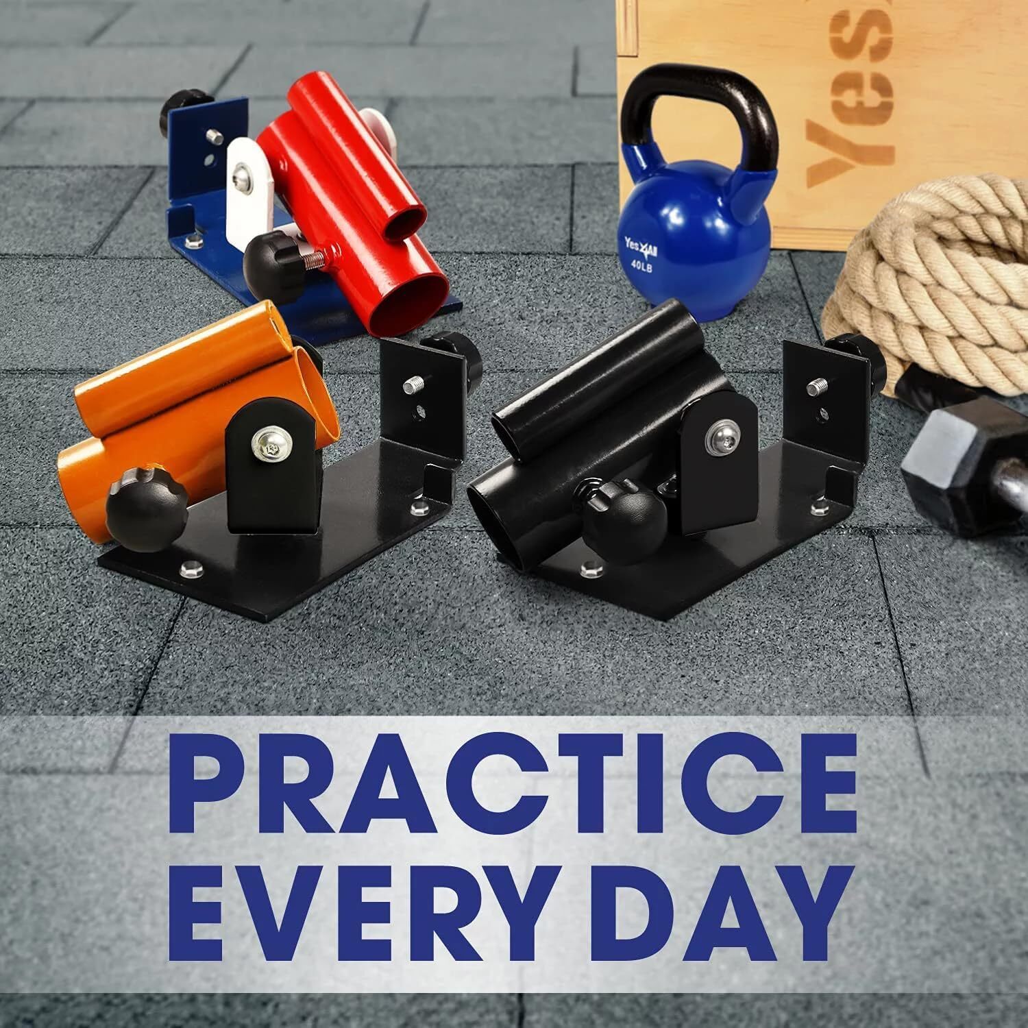 Yes4All Deluxe T-Bar Row Platform for Standard and Olympic Bars for ...