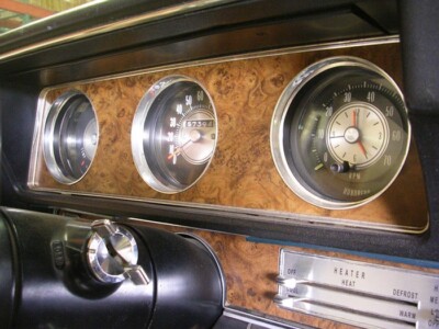 1968-1977 Olds Cutlass 442 Instrument Speedo Dash Cluster Clear Lens ...