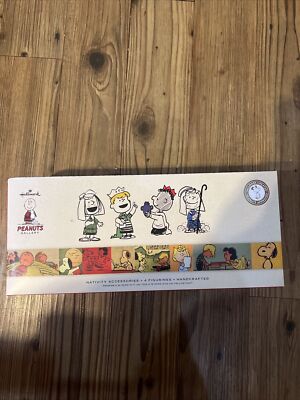 2023 Hallmark Peanuts Gallery Nativity Accessories Set of 4 Figurines ...