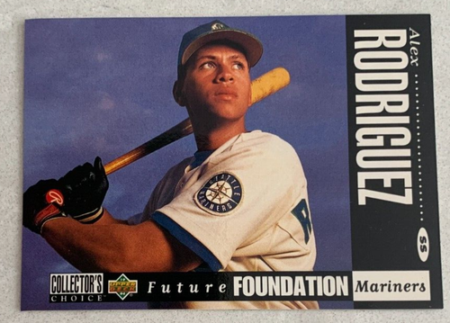 MLB ALEX RODRIGUEZ Mariners 1994 Upper Deck Collector's Choice ROOKIE ...