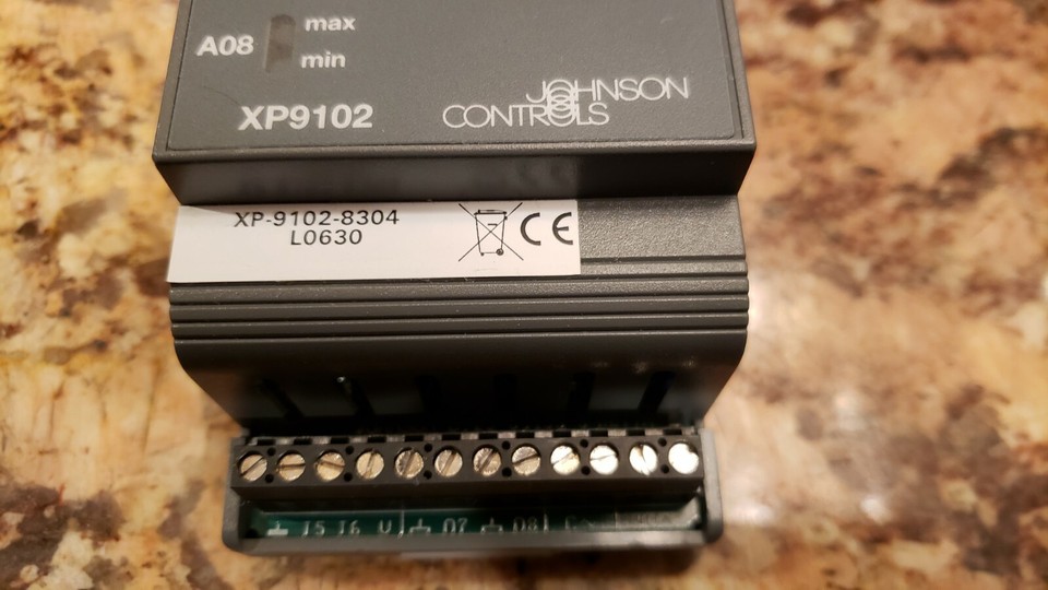 JOHNSON CONTROLS METASYS EXPANSION MODULE MODEL XP9102-8304 | eBay