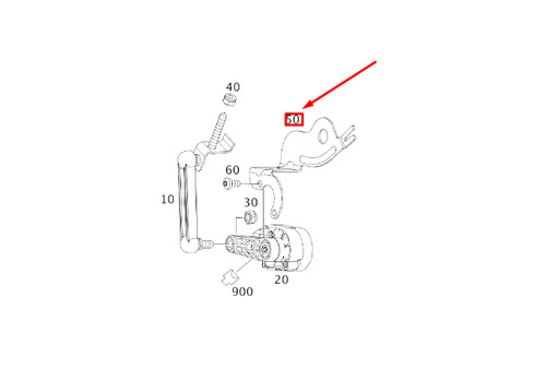 MERCEDES-BENZ S500 COUPE C217 RWD RHD FRONT RH HEIGHT LEVEL SENSOR ...