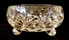 VTG Footed Clear Crystal bowl serving dish 5.75" X 2.75" | eBay