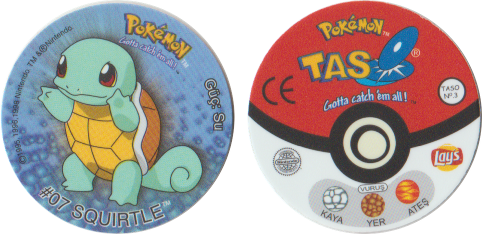 Pokemon Tasos. RARE Pokemon 1995-1998 Tazos. Pokemon Tazos Originales ...