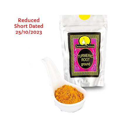 Ground Turmeric Root Curry Powder 34g Reduced Short Dated Stock BB 25 ...