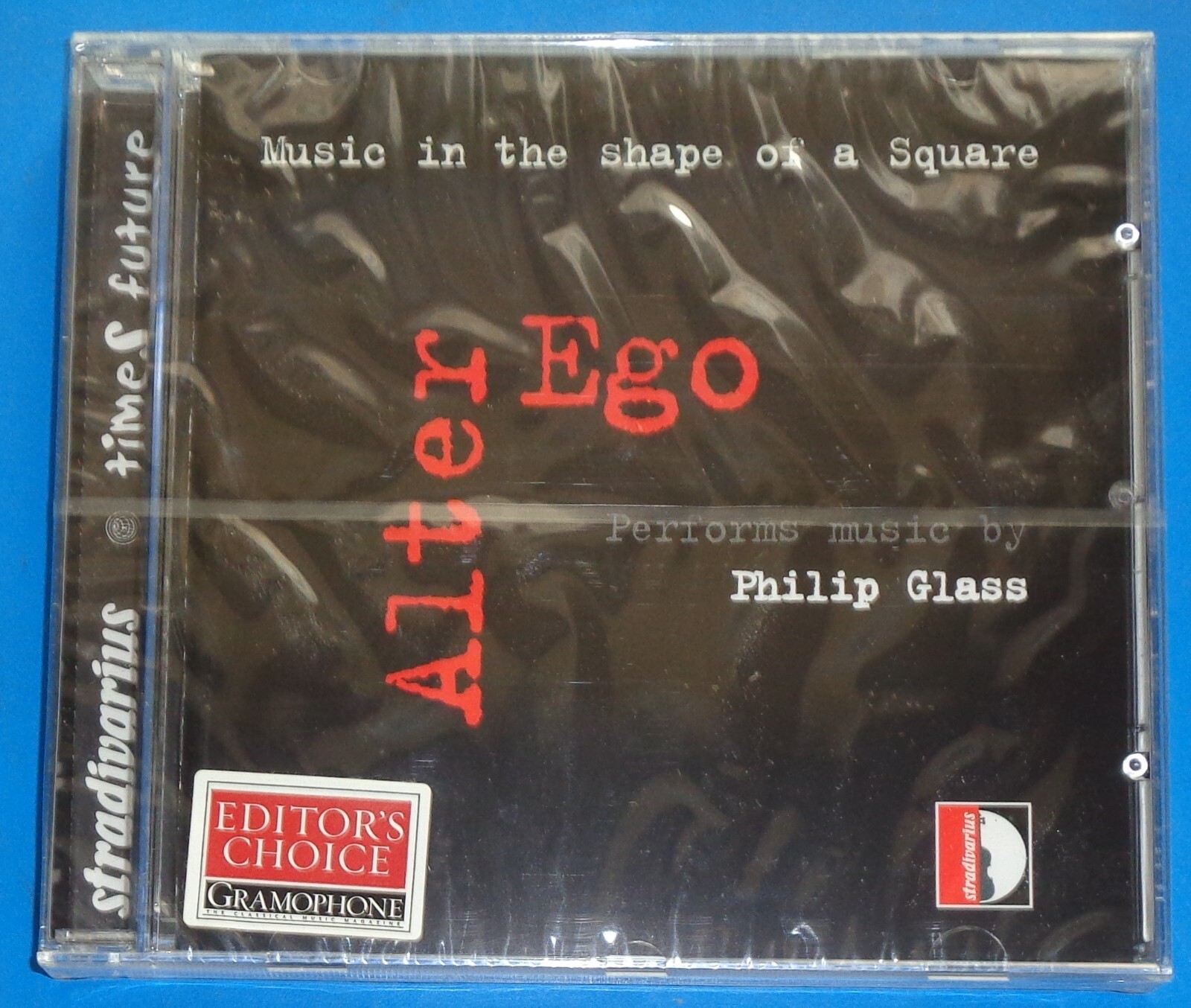 Alter Ego PHILIP GLASS Music in the Shape of a Square - Stradivarius CD ...