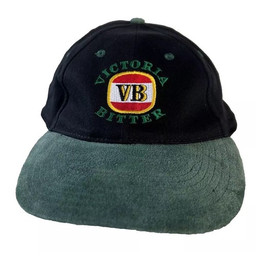Vintage VB Victoria Bitter Cap Beer Brand Australia Adjustable Hat 90s ...