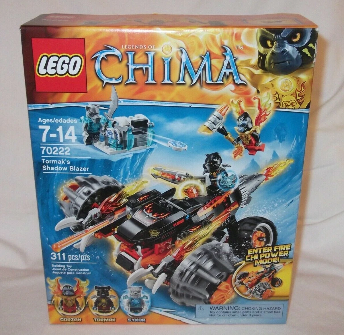 Lego Chima Tormak Shadow Blazer
