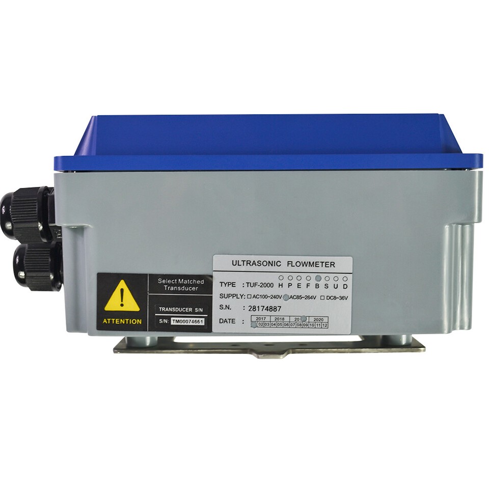 Ultrasonic Flow Meter Ultrasonic Flowmeter Fluid Flow Test IP68 DN50 ...