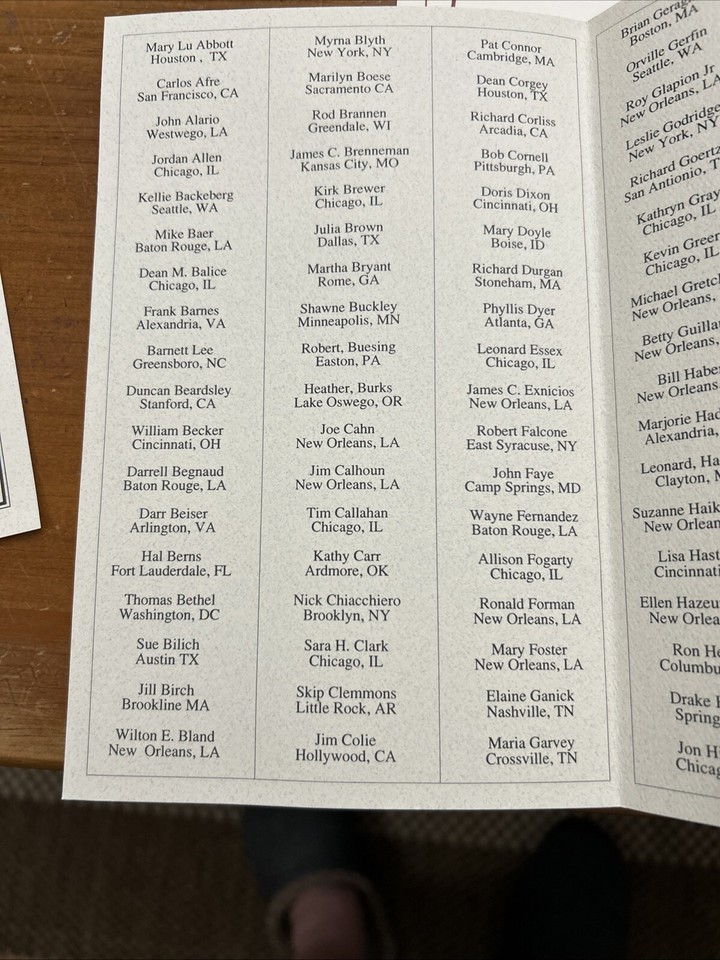 Grand Steamboat American Riverboat Inaugural Gala Cruise 1995 Ephemera ...