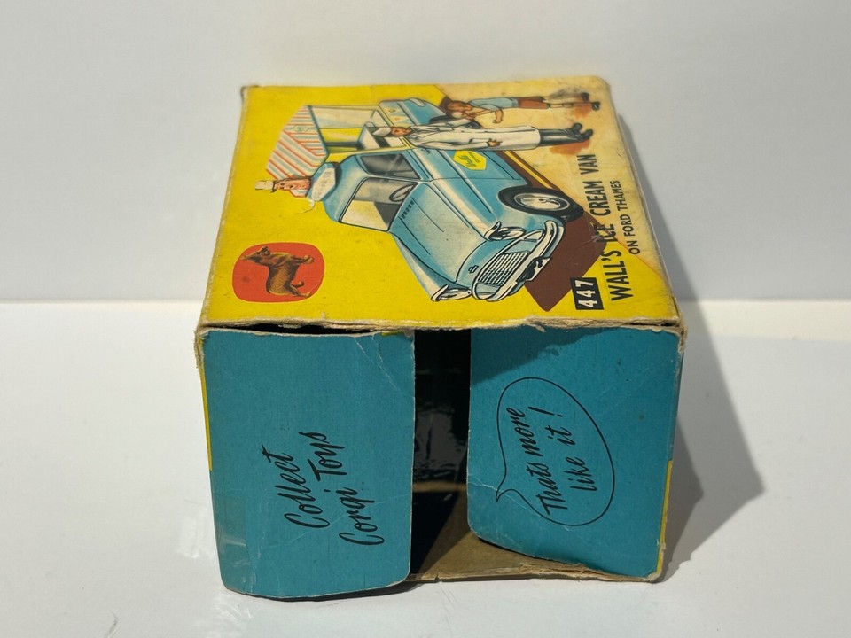 Corgi Toys 447 Walls icecream van, Original, Boxed, Vintage, Rare, 1960 ...