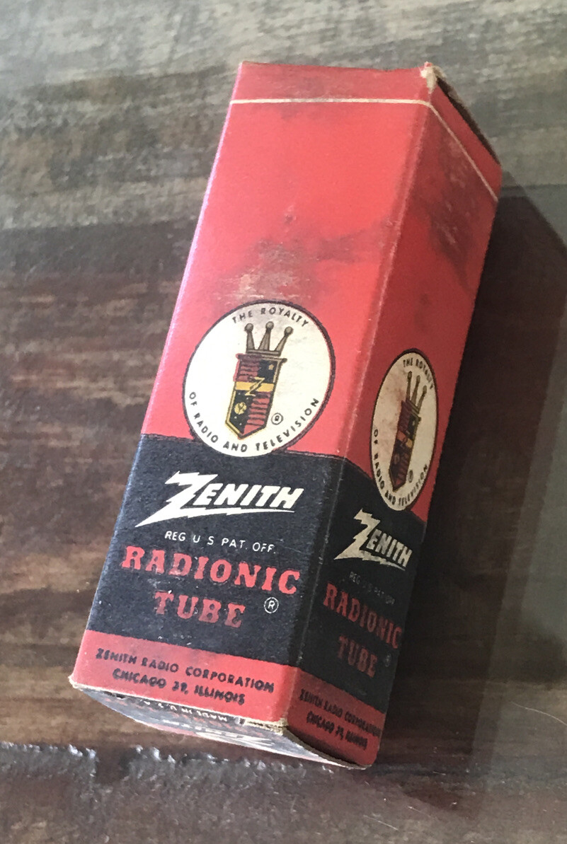 Vintage Zenith Electronic Radio Tube 6CY7 NEW IN BOX | eBay