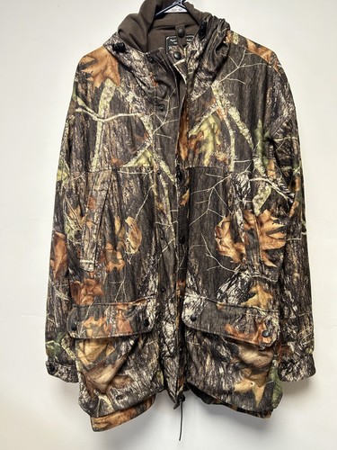 Winchester Jacket Men XL Tall Camo Fleece Hooded Hunting Vented Armpits ...