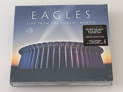 Live from the Forum Mmxviii by Eagles (2CD+DVD, 2020) New Sealed ...