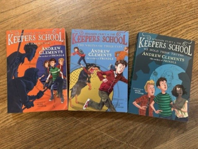 Set of 3 Keepers of the School Paperback Books by Andrew Clements (55 ...