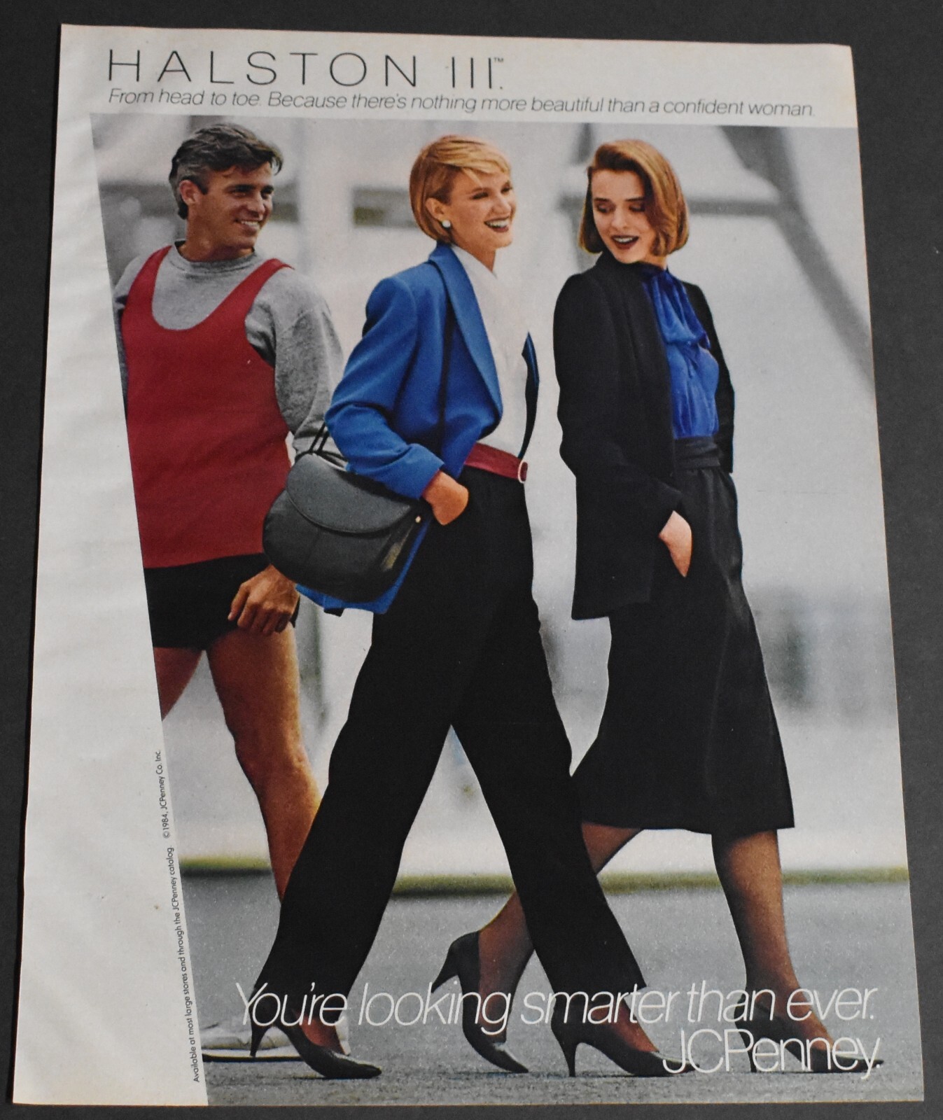 1984 Print Ad Heels Fashion Style Clothing Ladies Long Legs JCPenney ...