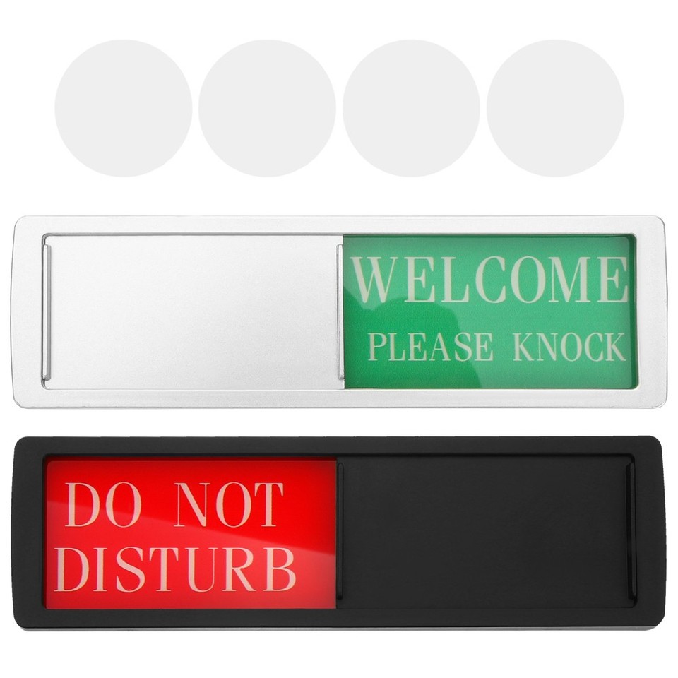 2 Pcs Privacy Sign for Office Conference Room Do Not Disturb Desktop | eBay