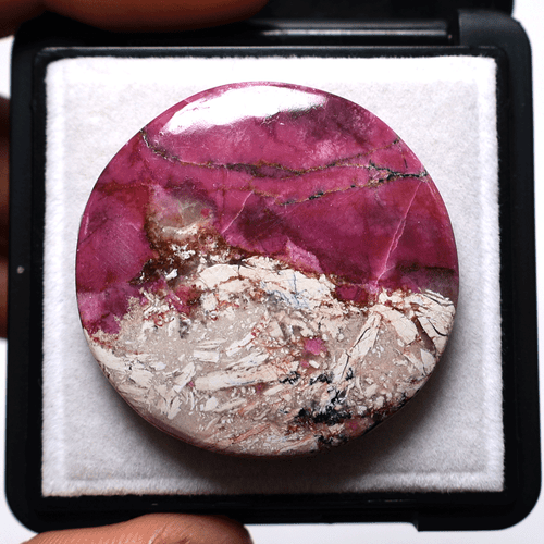15.5g Morocco Natural Cobalt Calcite Hi-Grade Collectible Crystal Coin ...
