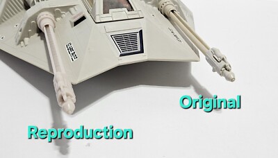 Kenner Star Wars Snow Speeder Replacement Cannons, Reproduction ...