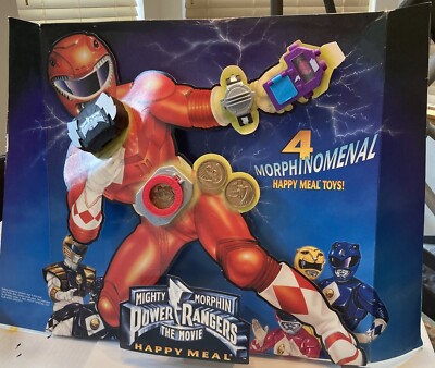 McDonald's 1995 "Power Rangers" Happy Meal Display. | eBay